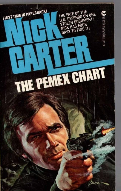NICK CARTER THE PEMEX CHART Charter (US) 1979 VG paperback book £7.00 ...