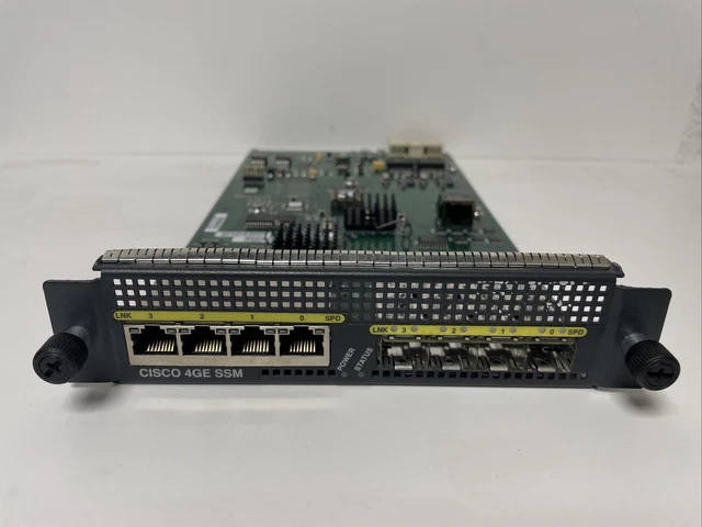 CISCO SSM-4GE ASA 4-Port SFP/RJ45 Module ASA5510 ASA5520 ASA5540 ...