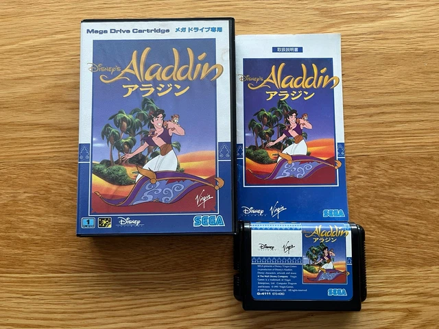 ALADDIN MEGADRIVE MEGA Drive Arcade Classic Disney Platformer VGC £49. ...