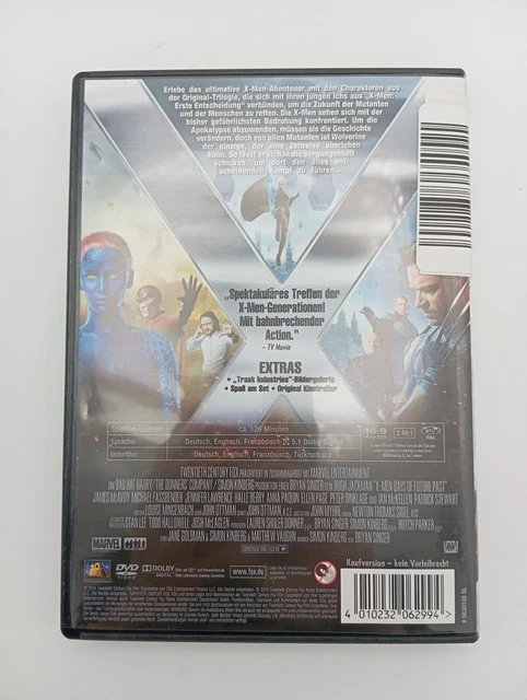 X-MEN: ZUKUNFT IST Vergangenheit DVD Science-Fiction Hugh Jackman ...