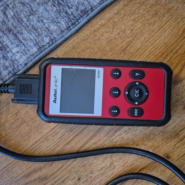 AUTEL AUTOLINK AL629 Professional OBD II Scan Tool reads Engine, Trans ...