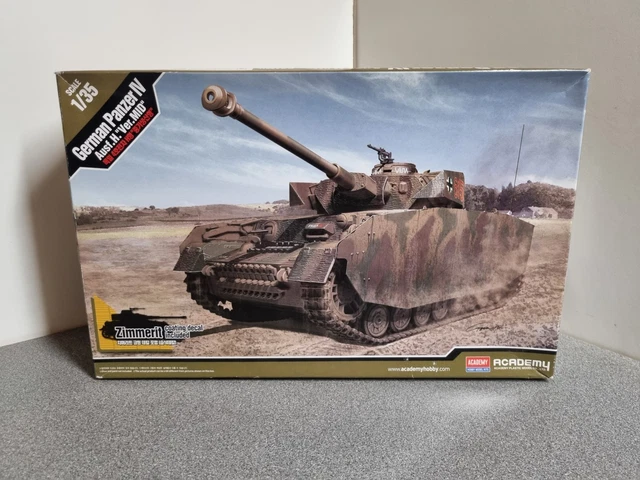 ACADEMY 1:35 GERMAN Panzer IV Ausf.H.Ver.Mid German WWII 1943 Medium ...