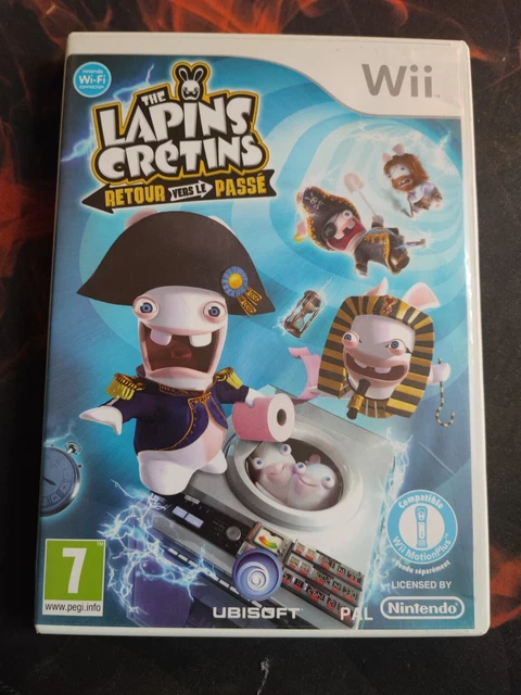 THE LAPINS CRÉTINS : Retour Vers Le Passé - Complet FR - Nintendo Wii ...