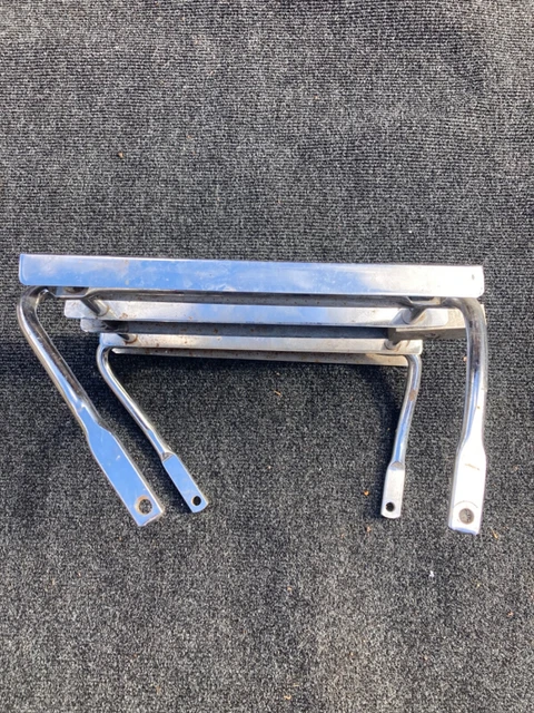 HARLEY-DAVIDSON PANHEAD FLH Shovelhead Swingarm Frame Rear Luggage Rack ...