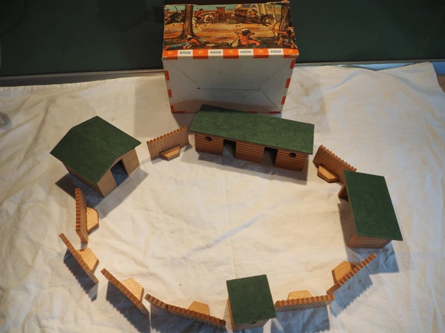 ELASTOLIN HAUSSER BLOCKHAUS Siedlung, Nr. 7830 EUR 35,00 - PicClick DE