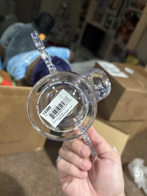 NATIONAL LAMPOON'S CHRISTMAS Vacation Marty Moose Clear Plastic Mug W ...