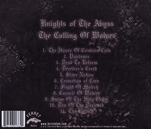 CULLING OF WOLVES by Knights of the Abyss [Audio CD] NEUF EUR 19,96 ...