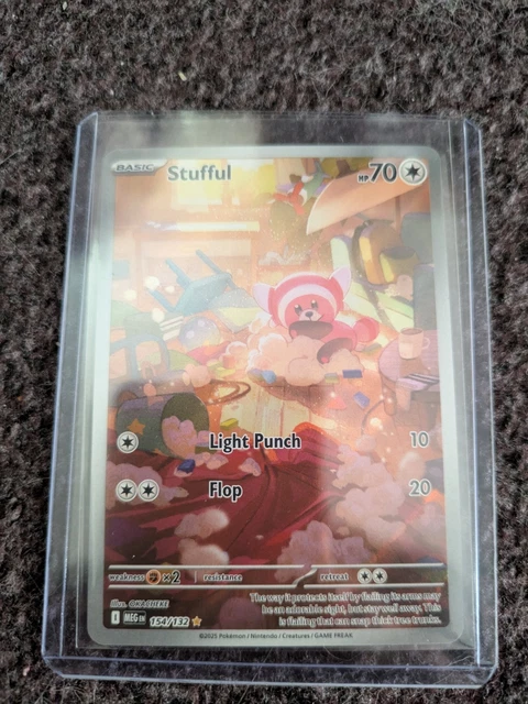 POKÉMON TCG STUFFUL 154/132 Mega Evolutions Art Rare £9.17 - PicClick UK