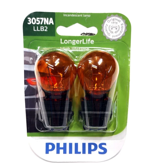 PHILIPS LONGERLIFE 3057NA 27/7W Dos Bombillas Posterior Señal de Vuelta ...