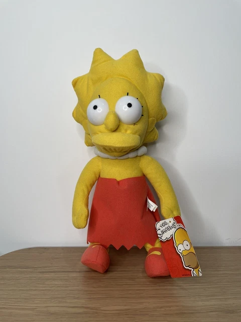 TOY FACTORY 2014 The Simpsons Lisa Simpson Soft Character Plush Toy ...