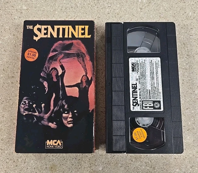 THE SENTINEL VINTAGE VHS 1976 MCA Home Video Rare Horror OOP Cut Box Ex ...