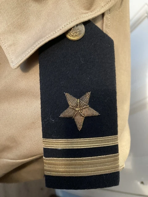 ORIGINAL WW2 US Navy officers Tropical Tunic £47.48 - PicClick UK