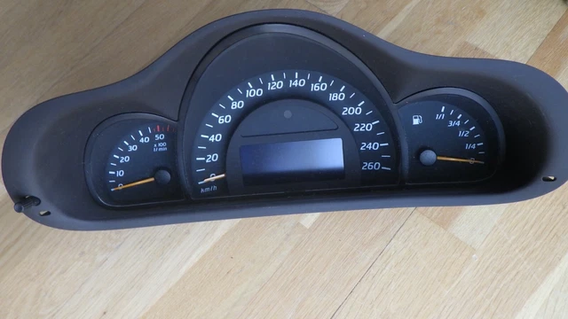 SPEEDOMETER, INSTRUMENT CLUSTER, speedometer unit Mercedes W209 CLK ...