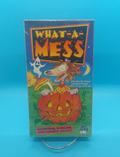 WHAT-A-MESS: MONSTERS, GOBLINS, and Ghosts, Oh My (VHS, 1996) Halloween ...