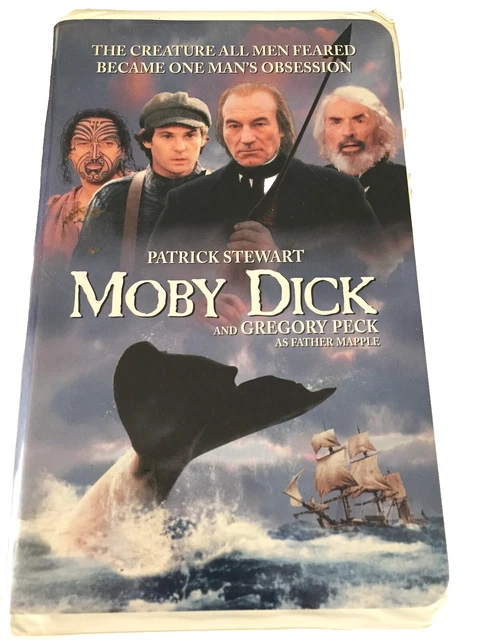 MOBY DICK PATRICK Stewart VHS tape Ships Free Same Day With Tracking £8.92 - PicClick UK