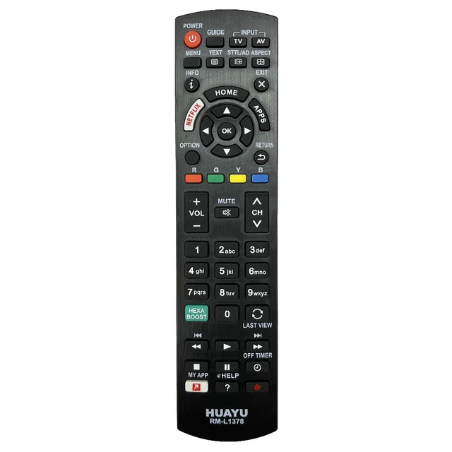 Neuf Huayu Rm L1378 Universel Pour Télécommande Tv Panasonic