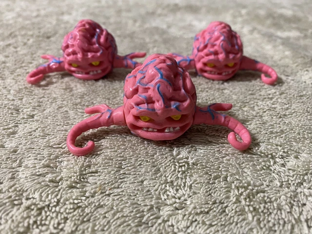 TEENAGE MUTANT NINJA Turtles Krang Figure 1989 TMNT Brain Kraang Lot Of ...