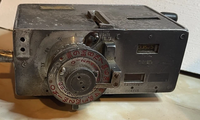 SETRIGHT CROSVILLE BUS Ticket Machine Number C1319 Working Guaranteed £ ...