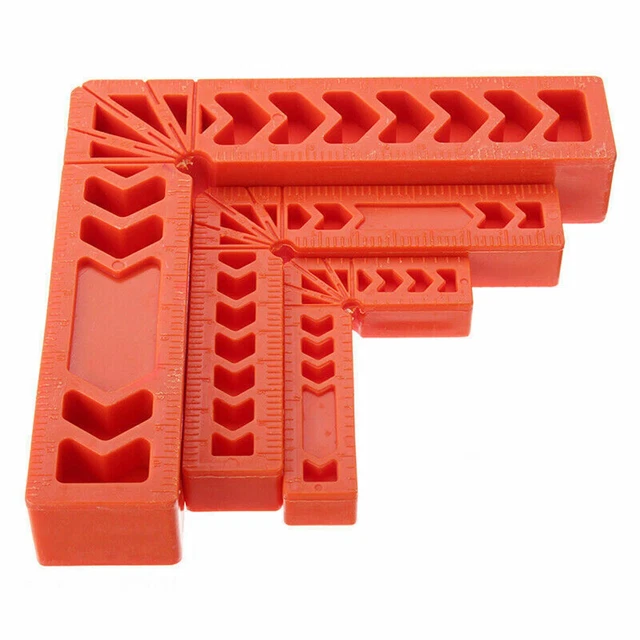 3/4/6&ANGLE CLAMP CORNER Clamp Ruler Clamping Square Woodworking Fixer ...