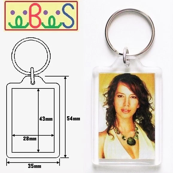 30X BLANK CLEAR Acrylic Keyrings 43x28mm Photo Size (key ring plastic) 09008 EUR 25,94 - PicClick FR
