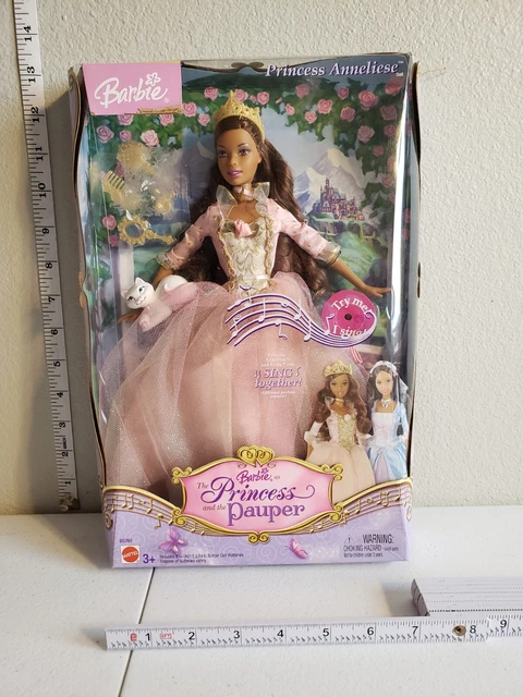 2004 Mattel Barbie Princess And The Pauper Princess Anneliese Doll £157