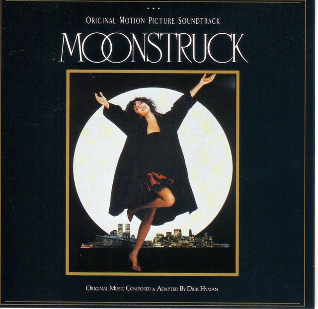 MOONSTRUCK SOUNDTRACK 1988 Capitol USA Dick Hyman Capitol JAX press CDP ...