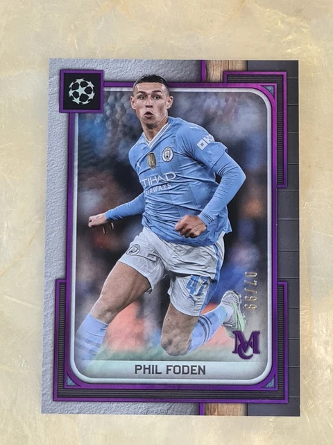 TOPPS MUSEUM 2024 Phil Foden / 99 Manchester City EUR 1,00 - PicClick FR