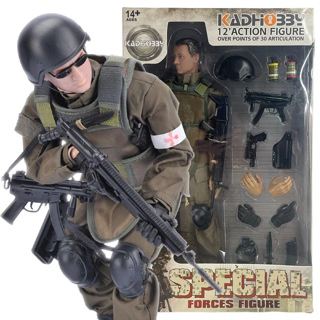 12& MEDIC COMBAT Soldier 1:6 Action Figures Model Gift Uniform Military ...
