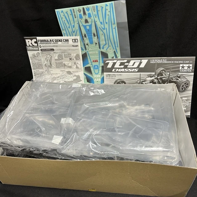TAMIYA 1/10 RC Formula E GEN2 Championship Color TC-01 Chassis Electric ...