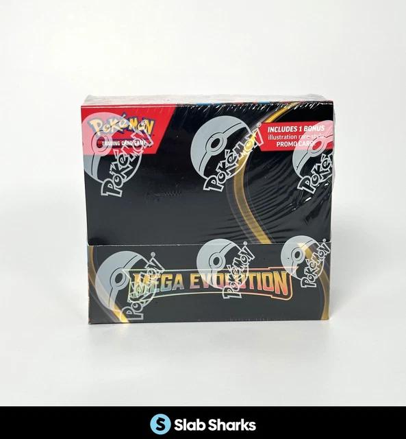 POKEMON TCG MEGA Evolution Enhanced Sealed Booster Box With Topper $416 ...