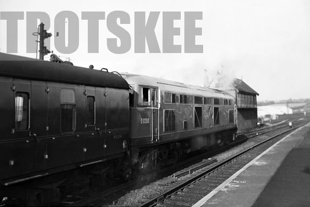 35MM NEGATIVE BR British Railways Diesel Loco Class 53 D0280 Falcon ...