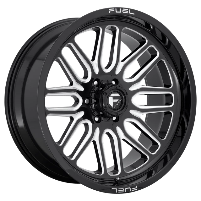 20X10 FUEL D662 IGNITE GLOSS BLACK MILLED Wheel 8x170 (-18mm) EUR 504 ...