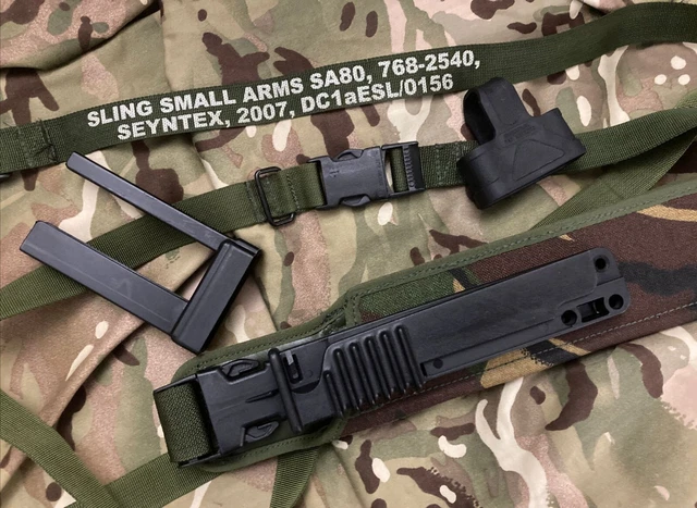 BRITISH ARMY SA80 LOADOUT Scabbard / Speedloader / Sling / Magpul / DPM ...