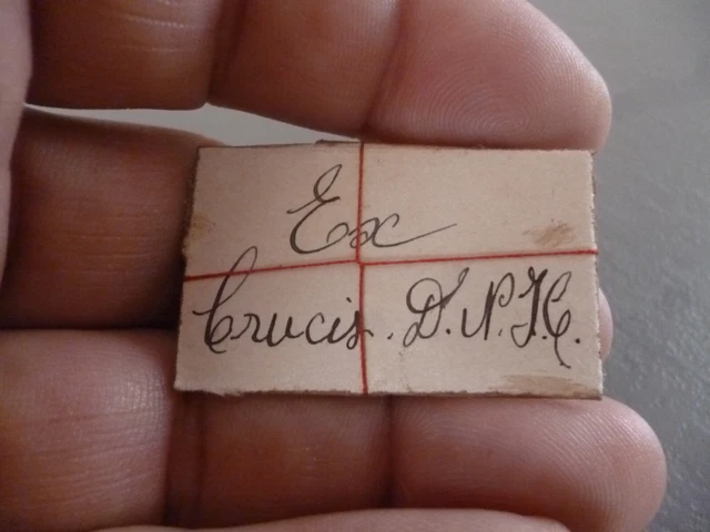 FOLDED RELIQUAIRE RELIQUARY Reliquiario Relic Ex Crucis Dnjc EUR 39,00 ...