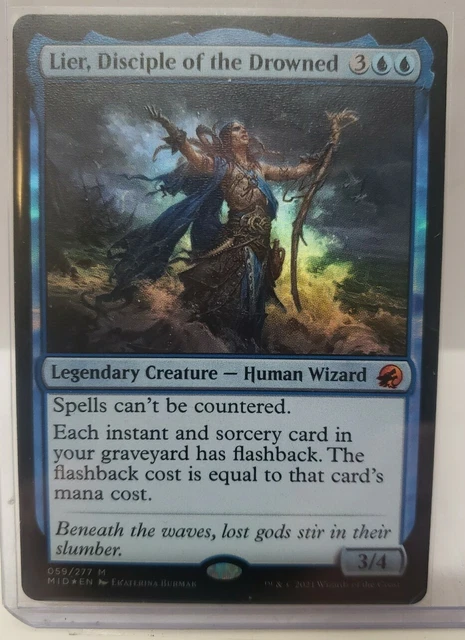 MTG LIER, FOIL Disciple of the Drowned 059/277 EUR 53,51 - PicClick FR