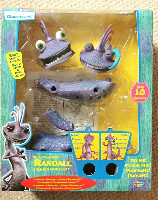 RANDALL MONSTERS INC TALKING MODEL KIT PIXAR VERY RARE BRAND NEW Disney ...