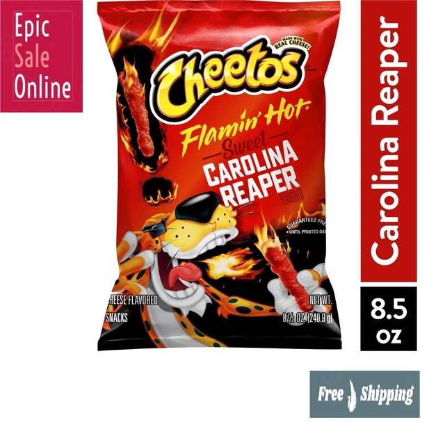 CHEETOS, FLAMIN' HOT Sweet Reaper Cheese Puffs, 8,5 once (aroma a tempo ...