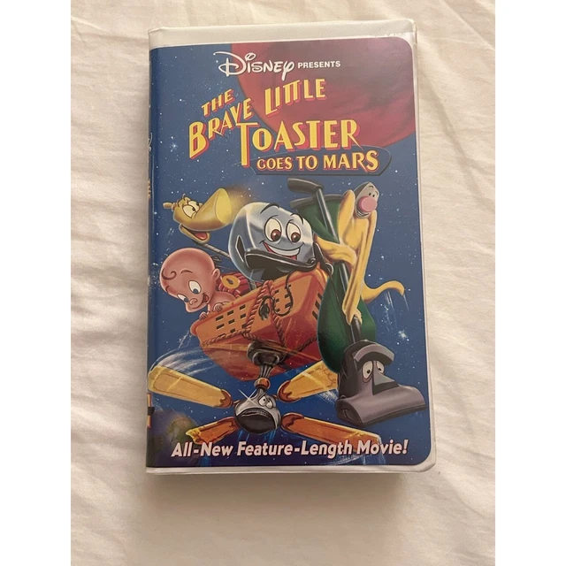 WALT DISNEY THE Brave Little Toaster Goes To Mars VHS Video Cassette ...