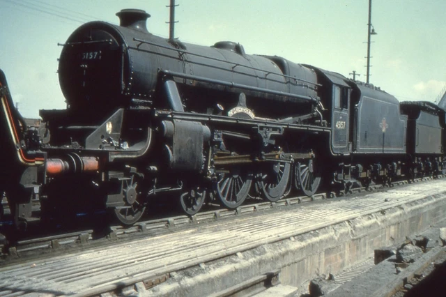 35MM RAILWAY SLIDE: COLOUR-RAIL: SC 358: CLASS 5MT: 45157 GLASGOW ...