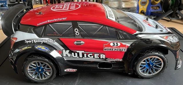 HSP KUTIGER NITRO 1:10 Rally Car, starter Kit Pro 2 Speed Gear box ...