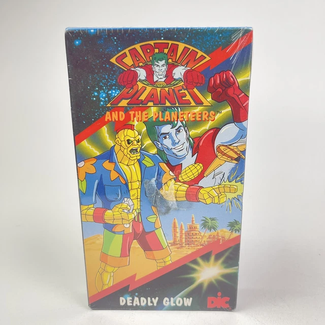 CAPTAIN PLANET AND The Planeteers Deadly Glow VHS £12.31 - PicClick UK