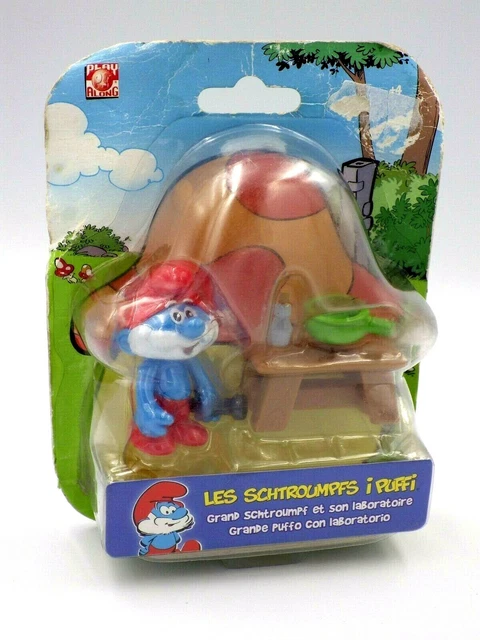 FIGURINE SCHTROUMPFS GRAND schtroumpf et son labo Giochi preziosi JAKKS ...