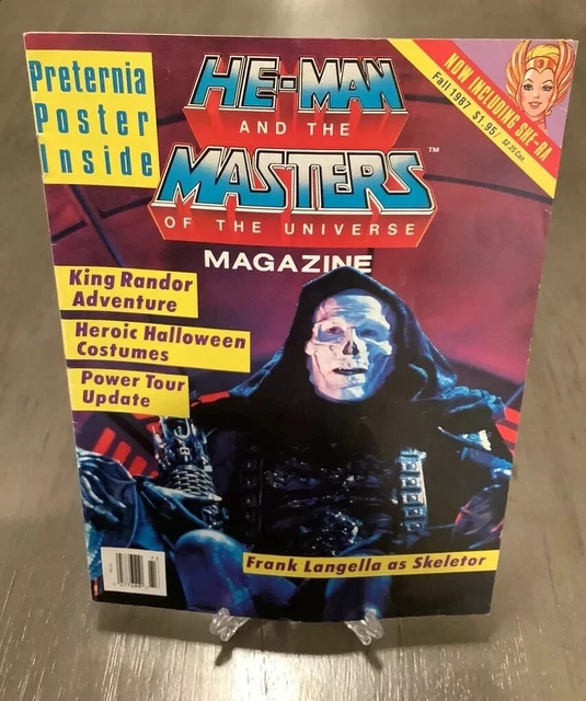 VINTAGE HE-MAN & The Masters Of The Universe magazine -Fall 1987–no ...