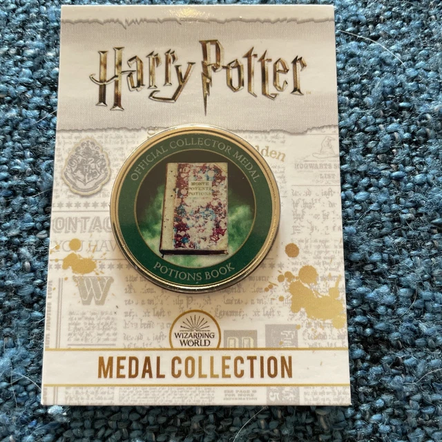HARRY POTTER WORLD Wizarding Coin Medal Collection POTIONS BOOK EUR 4 ...