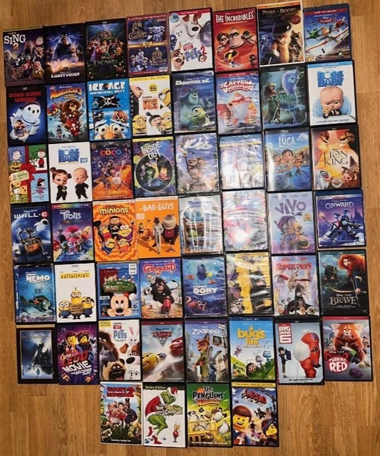 Kids Childrens Dvd Lot Huge Pick Choose You Own Movies Combined