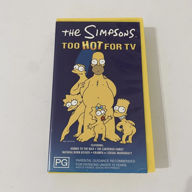 THE SIMPSONS VHS Video - The Simpson Too Hot For TV (VHS, 1999) Cartoon ...