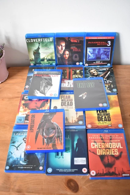 BLU RAY HORROR Films Bundle X 15 (K) EUR 26,78 - PicClick IT