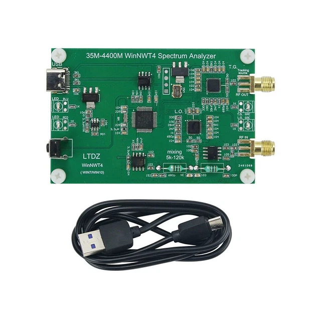 ANALYSE DE FRÉQUENCE RF professionnelle avec analyseur de spectre USB LTDZ35M44 EUR 75,47 ...