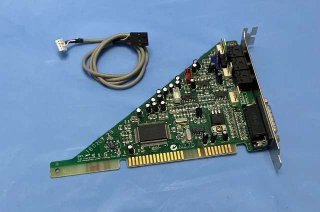AZTECH SRS 3-D Stereo (AZT2320 Chipset) ISA Sound Card with Midi Port ...