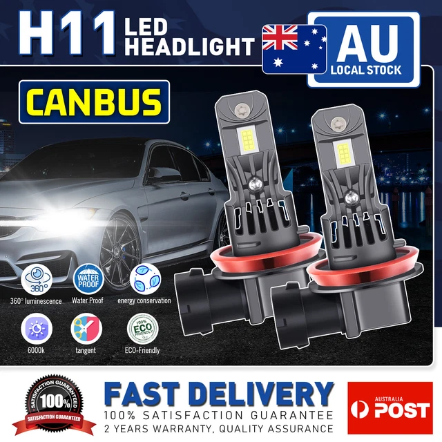 NEW H11 HEADLIGHT Replace For Halogen Globes Canbus For BMW X3 2004 ...